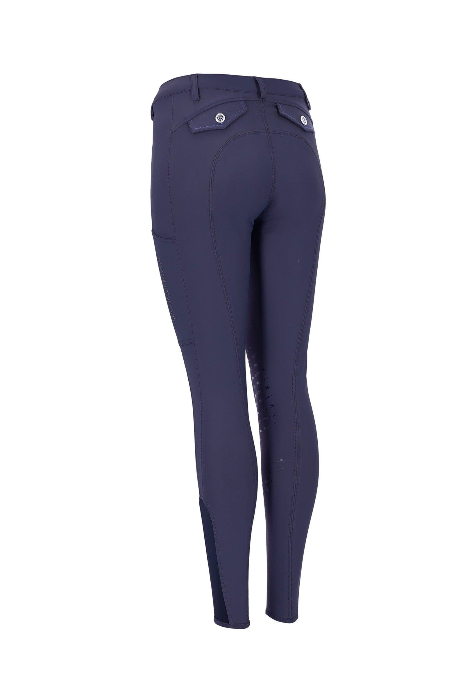 Eleonore II Bryczesy damskie z lejem kolanowym dark blue 34 – horze